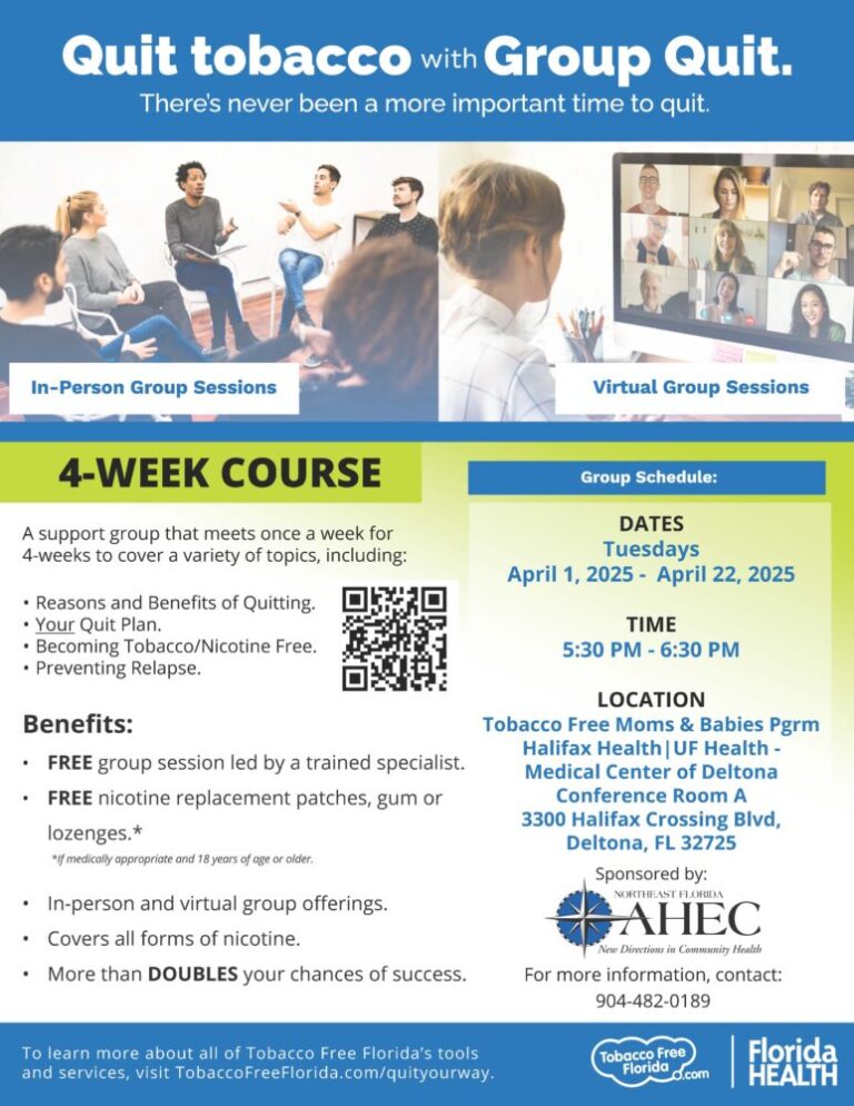 Tobacco Free Moms & Babies - April 22, 2025